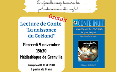 Lecture du conte “La naissance du Goéland” – Ville de Granville
