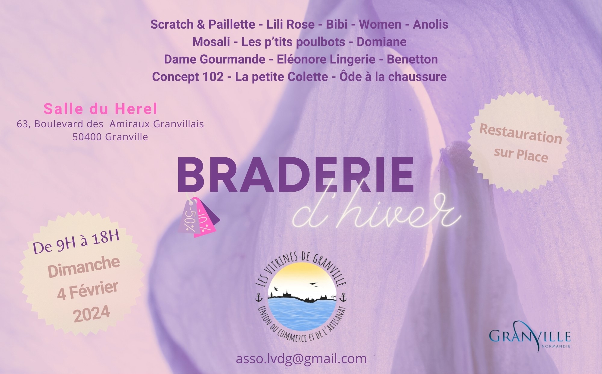 Braderie d’hiver – Ville de Granville